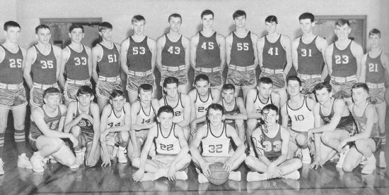 1965-66 Varsity Boys Basketball Team
