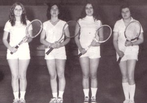 1975-76 Girls Tennis Team