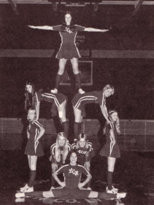 1976-1977 Varsity Cheerleaders