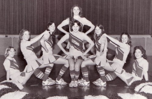 1977-1978 Varsity Cheerleaders