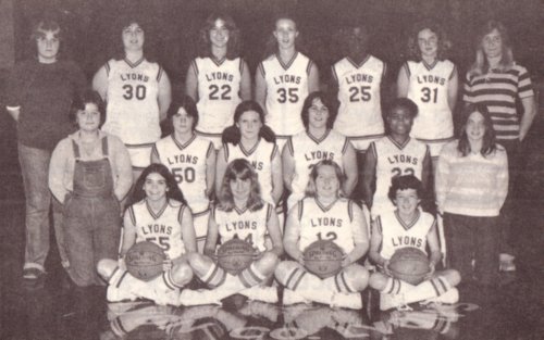 1979-1980 Lyons Varsity - Girls