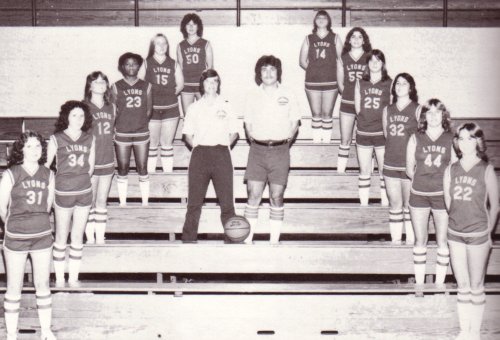1980-1981 Lyons Varsity - Girls