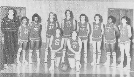 1983-1984 Lyons Varsity - Girls