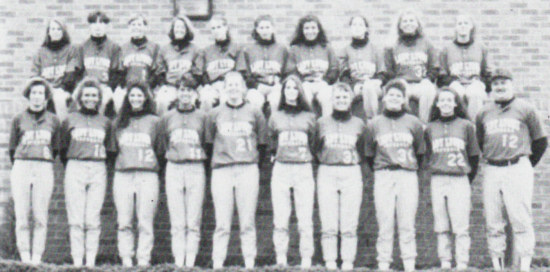 1993-94 Softball Team